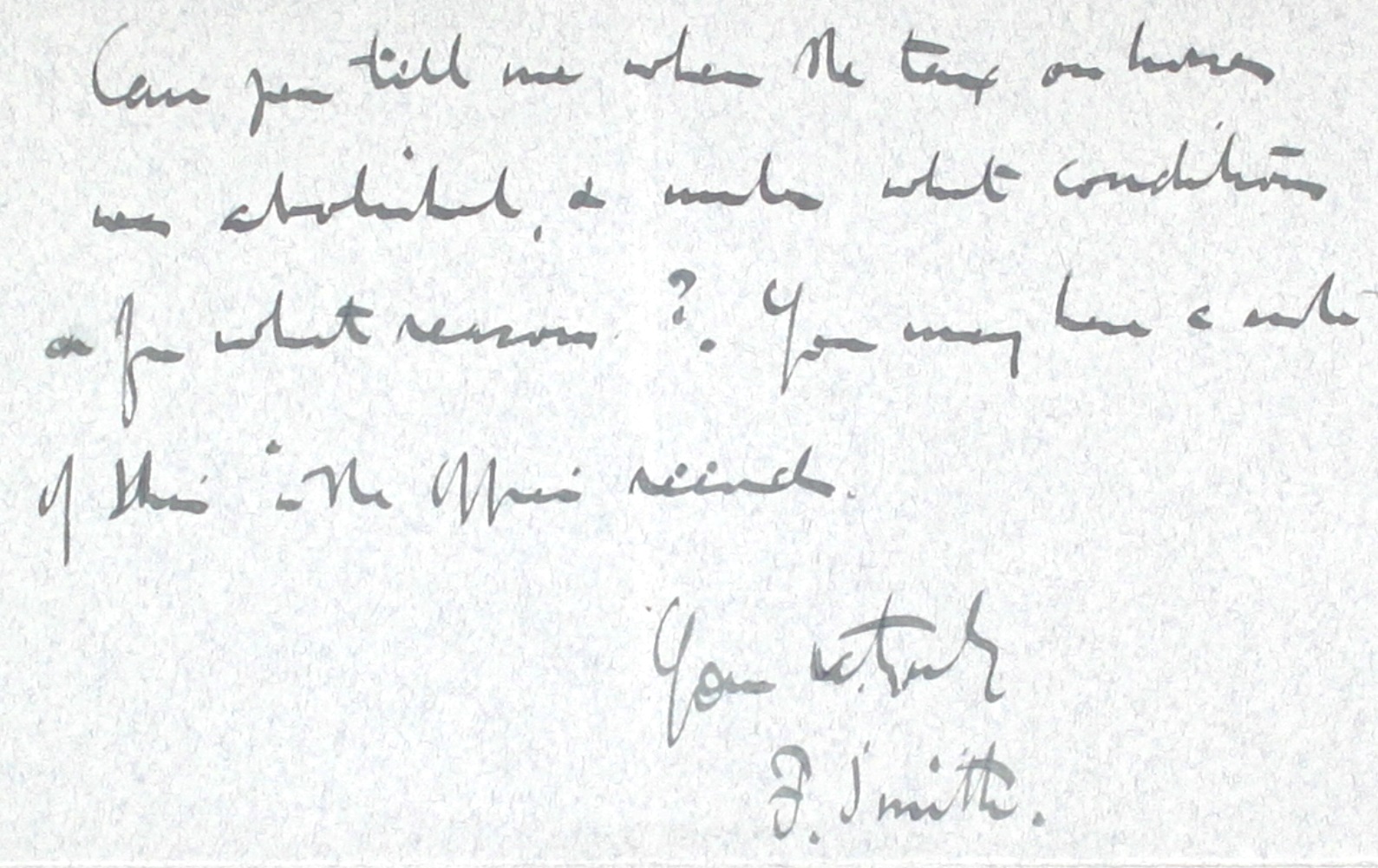 12 – Letter to Fred Bullock from Frederick Smith, 20 Nov 1910 - RCVS ...