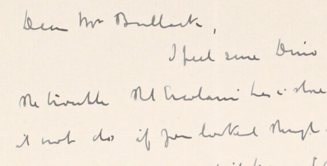 92 - Letter to Fred Bullock from Frederick Smith, 22 Sep 1913 - RCVS ...