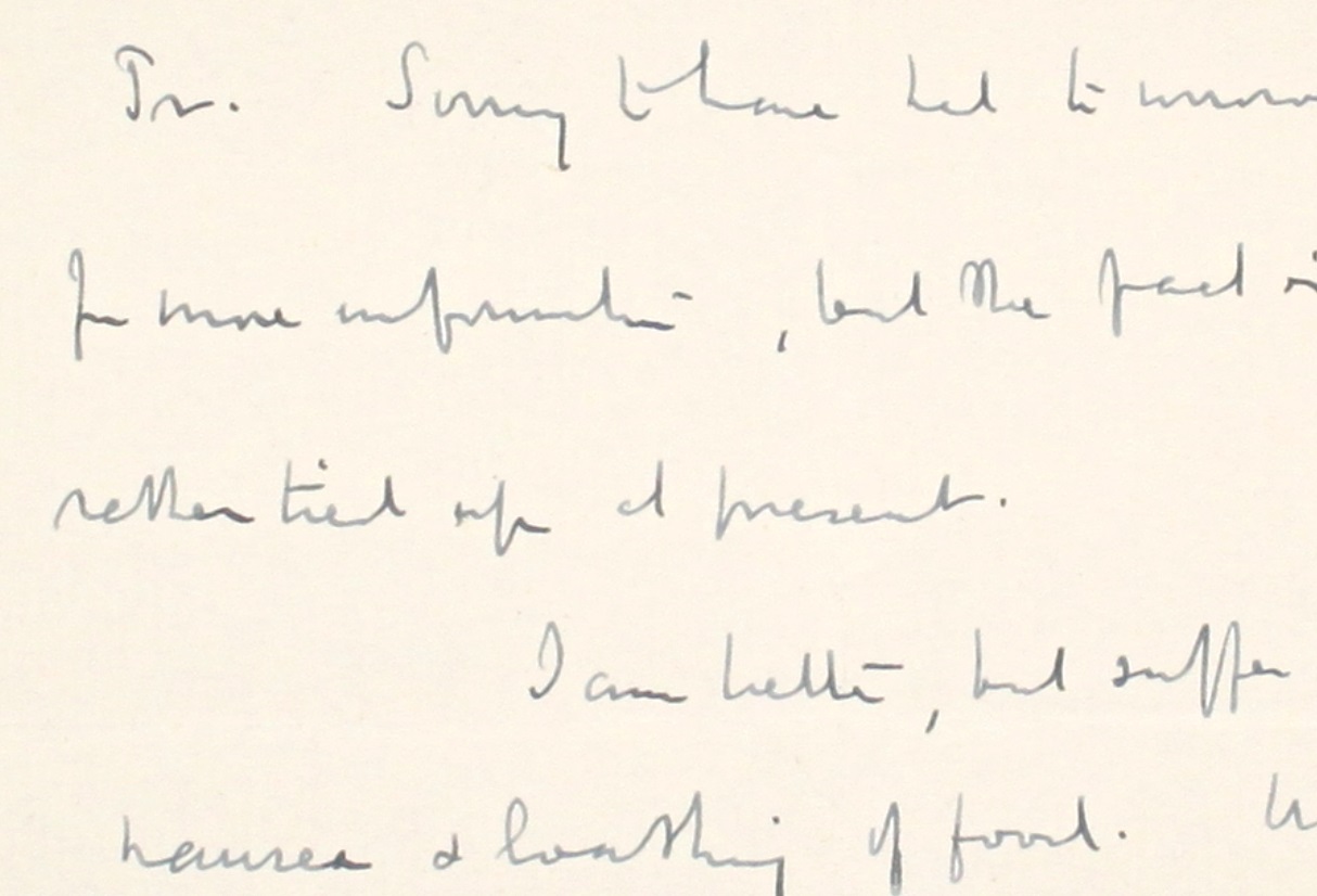 11 - Letter to Fred Bullock from Frederick Smith, 17 Feb 1914 - RCVS ...