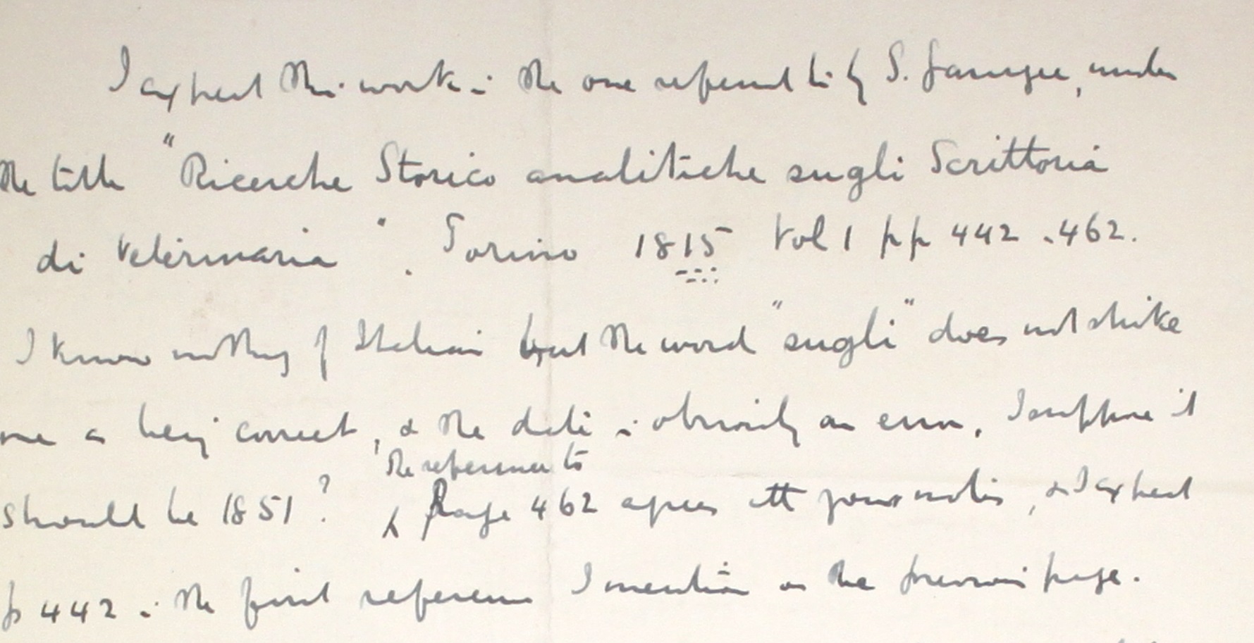 28 - Letter to Fred Bullock from Frederick Smith, 21 Apr 1914 - RCVS ...