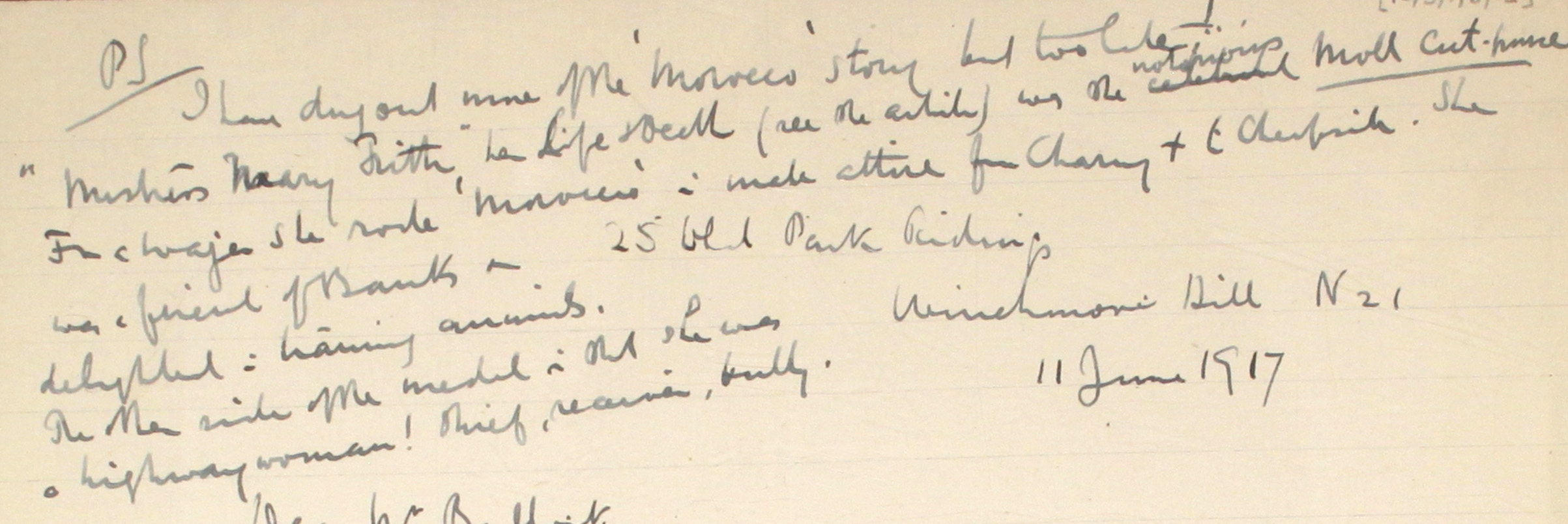 15 - Letter to Fred Bullock from Frederick Smith, 11 Jun 1917 - RCVS ...