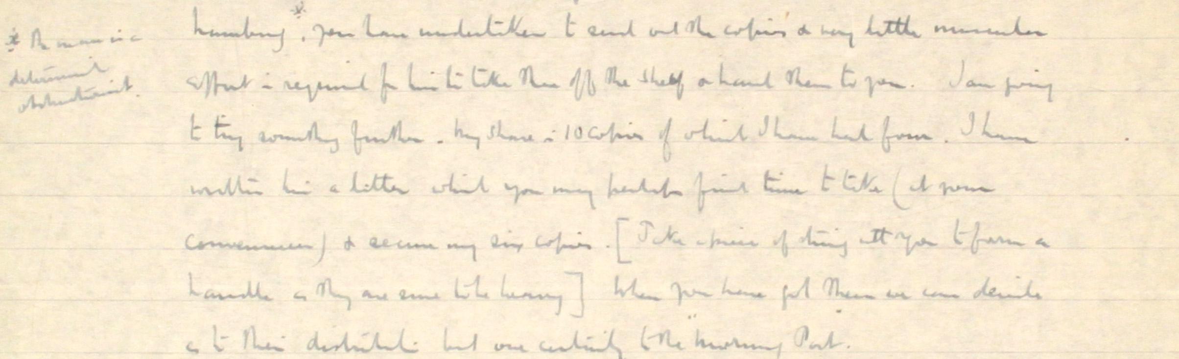 25 – Letter to Fred Bullock from Frederick Smith, 19 Dec 1919 - RCVS ...