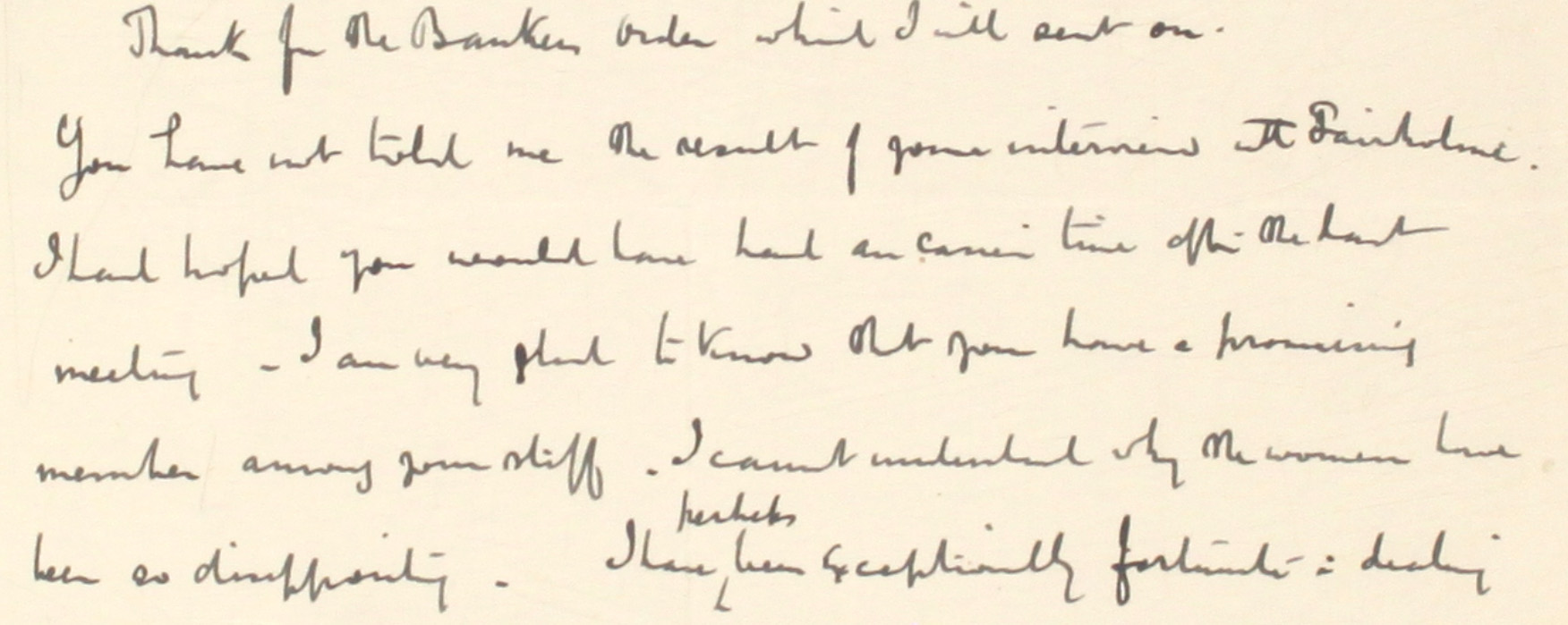 38 – Letter to Fred Bullock from Frederick Smith, 20 Nov 1921 - RCVS ...